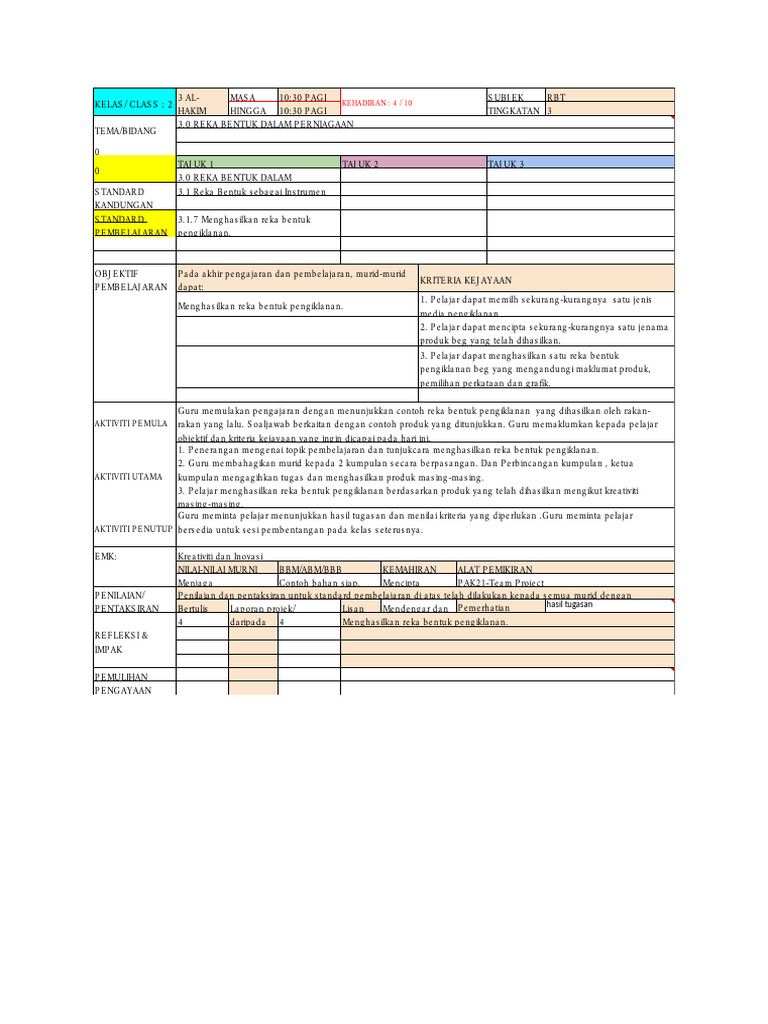 ERPH PAK21- CONTOH | PDF