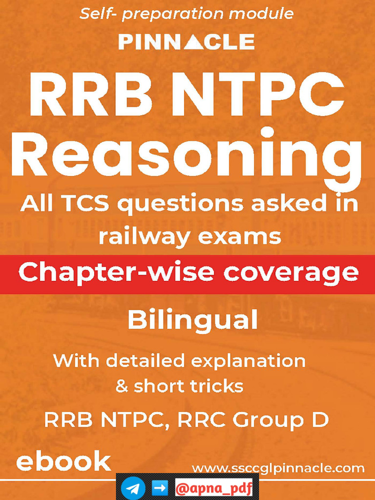 RRB NTPC Reasoning Chapter-Wise Join (@apna - PDF) | PDF