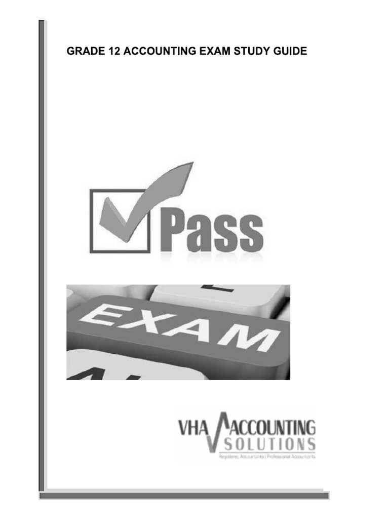 accounting study guide | PDF
