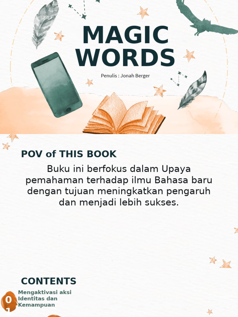 Review Buku Magic Words | PDF
