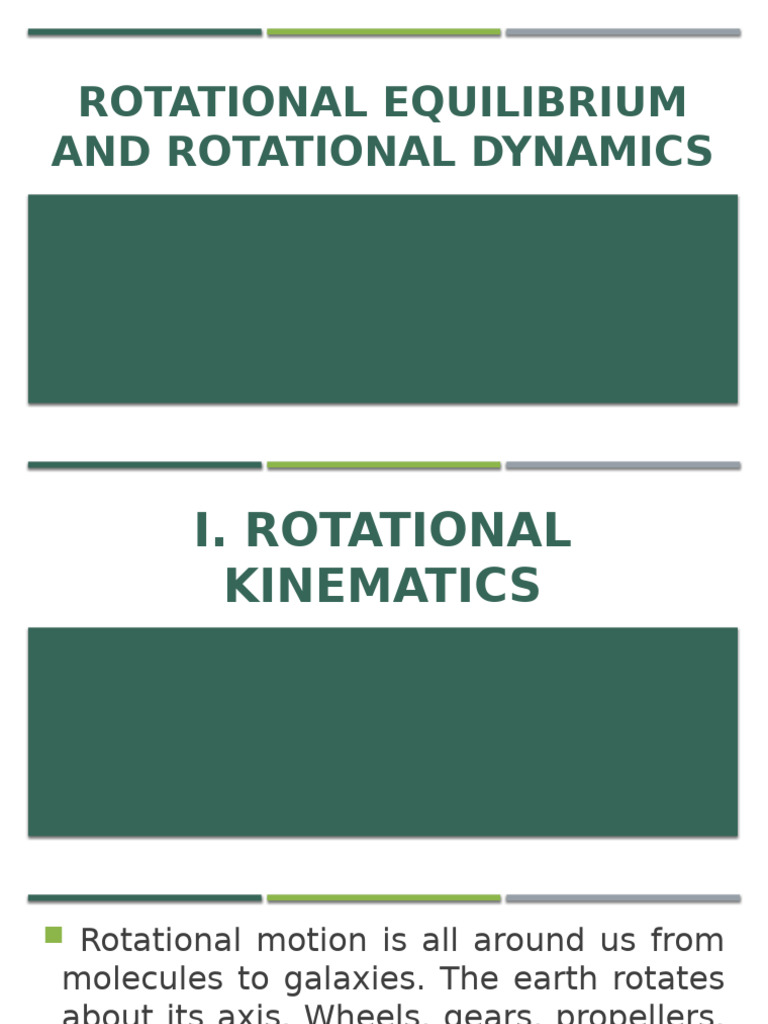 Rotational Kinematics | PDF | Rotation Around A Fixed Axis | Rotation