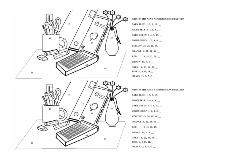 Colouring Activity Sequences | PDF