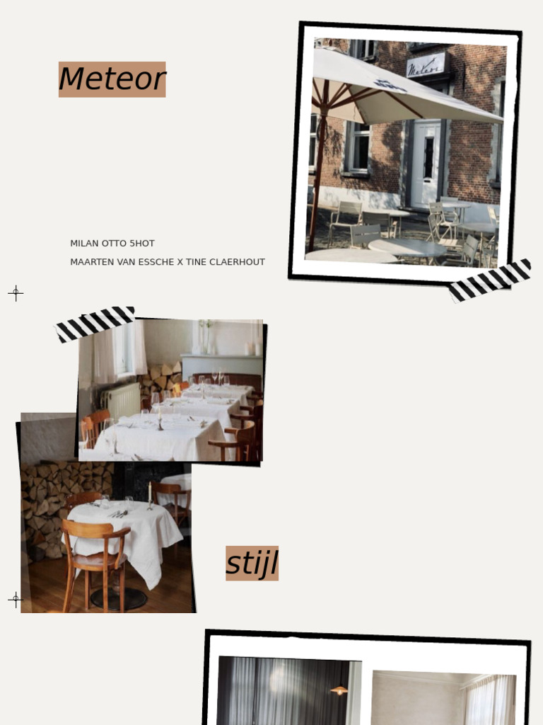 Presentatie Meteoor 2.0 | PDF