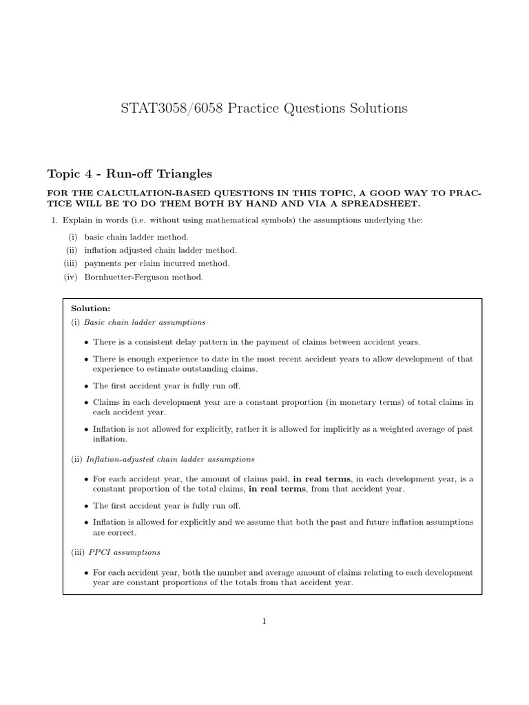 RM2 Practice Question Set4 Solution | PDF | Discounting | Inflation