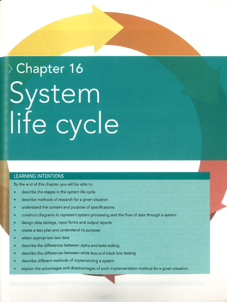 System Life Cycle | PDF