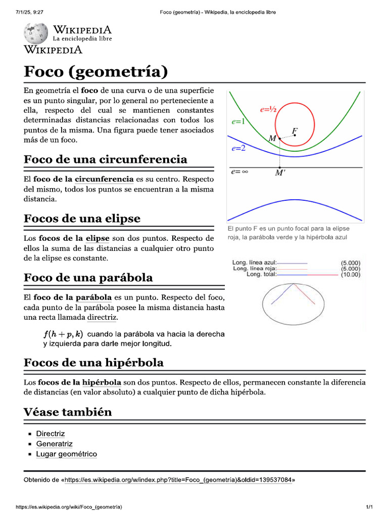 Focos | PDF