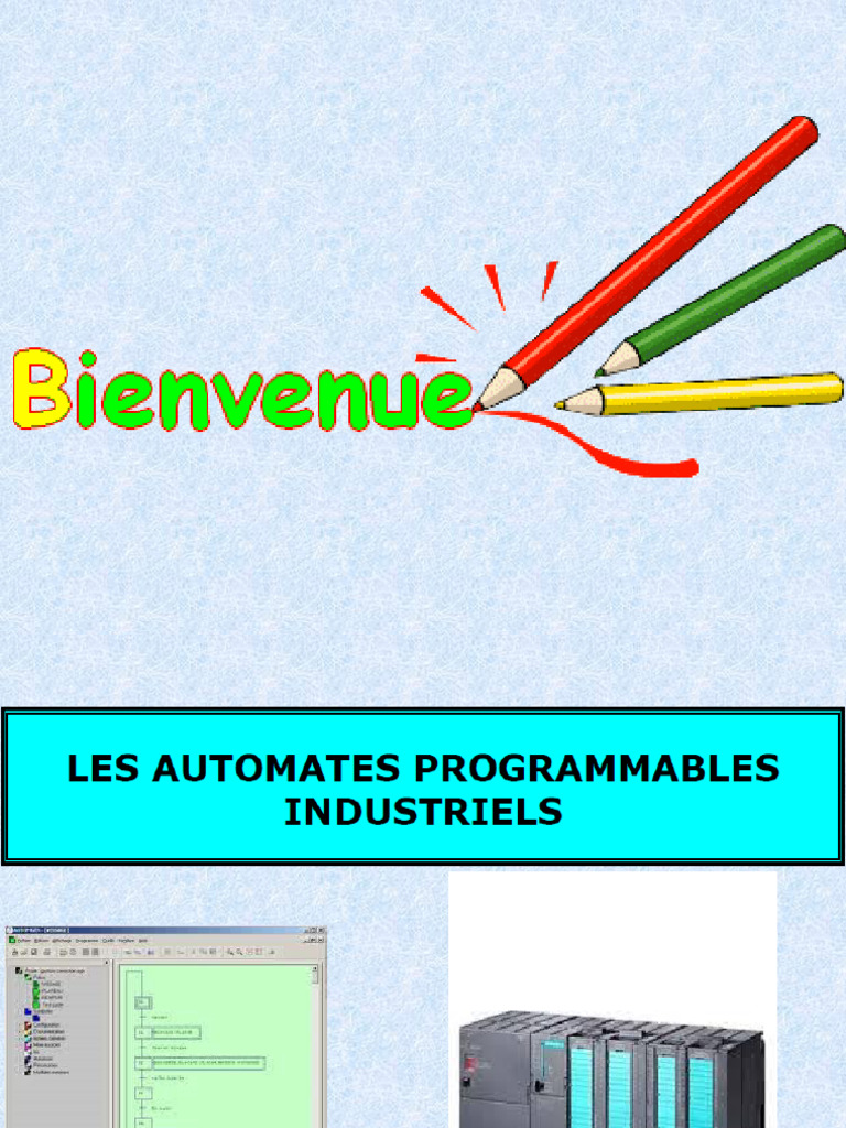 Présentation Automate Programmable Siemens1 | PDF | Automate programmable industriel | Informatique