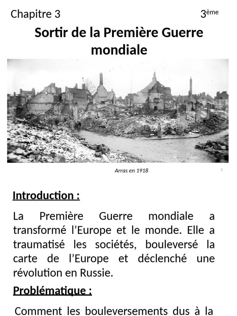Impact de la Première Guerre mondiale | PDF | Révolution russe | Bolcheviks