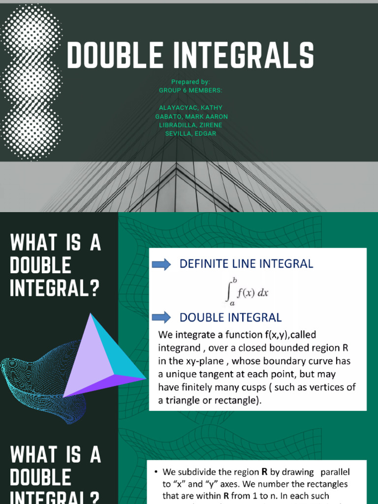 DOUBLE-INTEGRALS | PDF