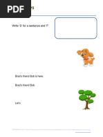 Phrase and Sentence Grade 2 Worksheet 2 | PDF