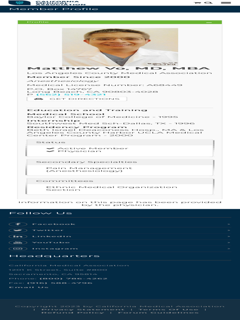 Member Profile | PDF
