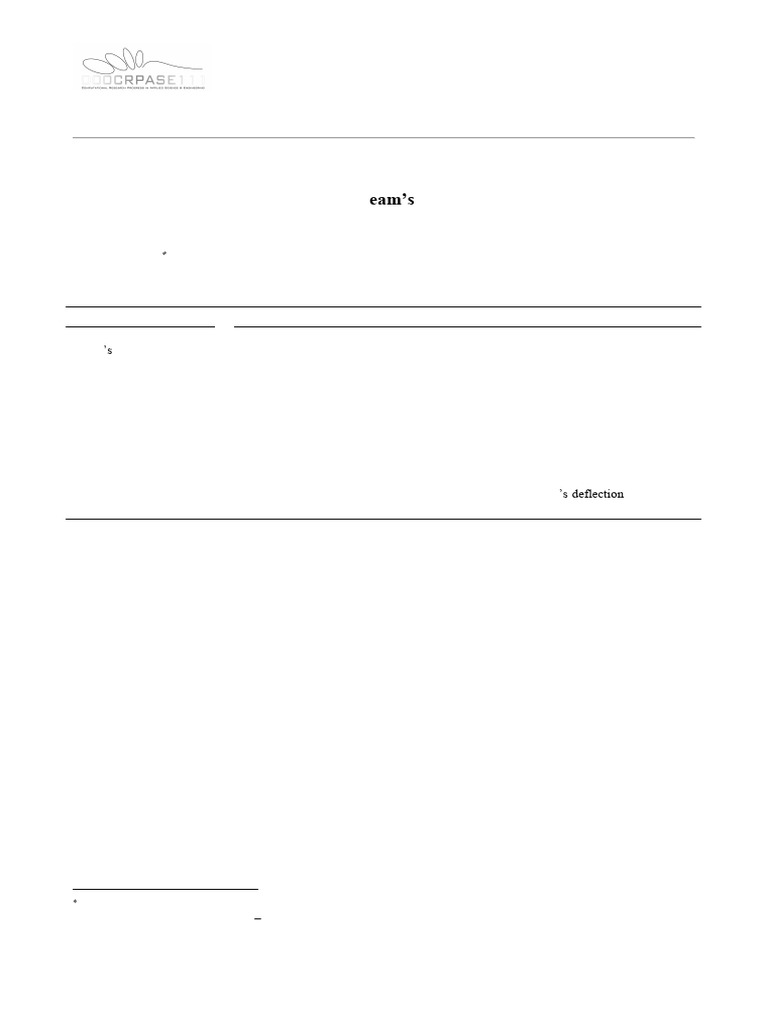 Taylor Series Method for Beam Deflection | PDF | Bending | Beam (Structure)