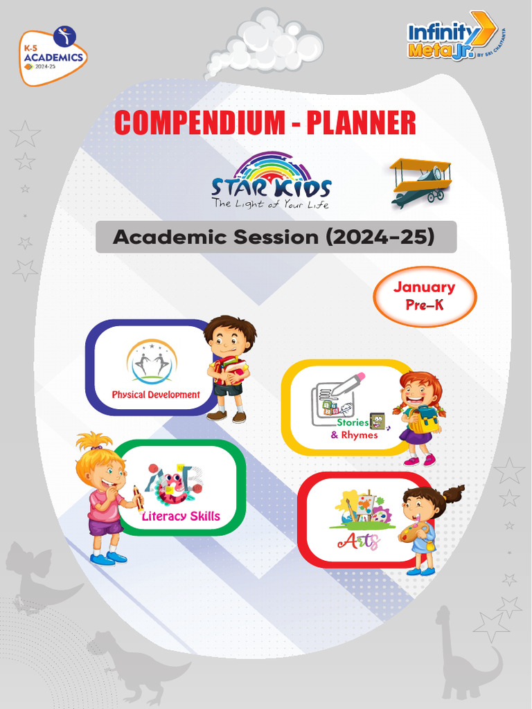 January Pre K Compendium 2024-25 | PDF