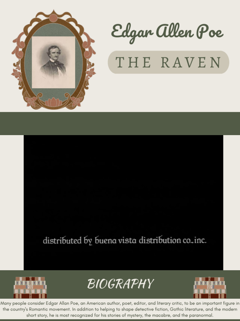 Edgar Allen Poe Pdf Edgar Allan Poe The Raven