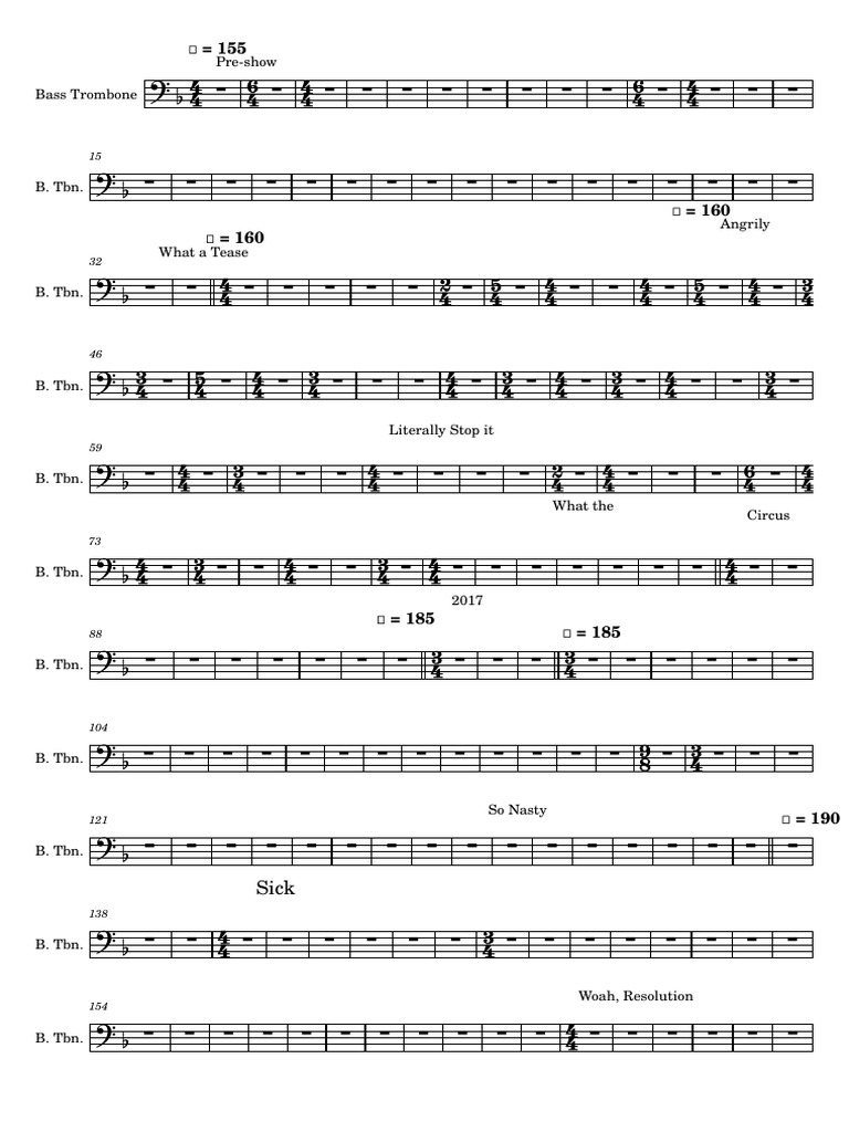 Bluecoats Session Full Show Brass | PDF | Elementary Organology | Music ...