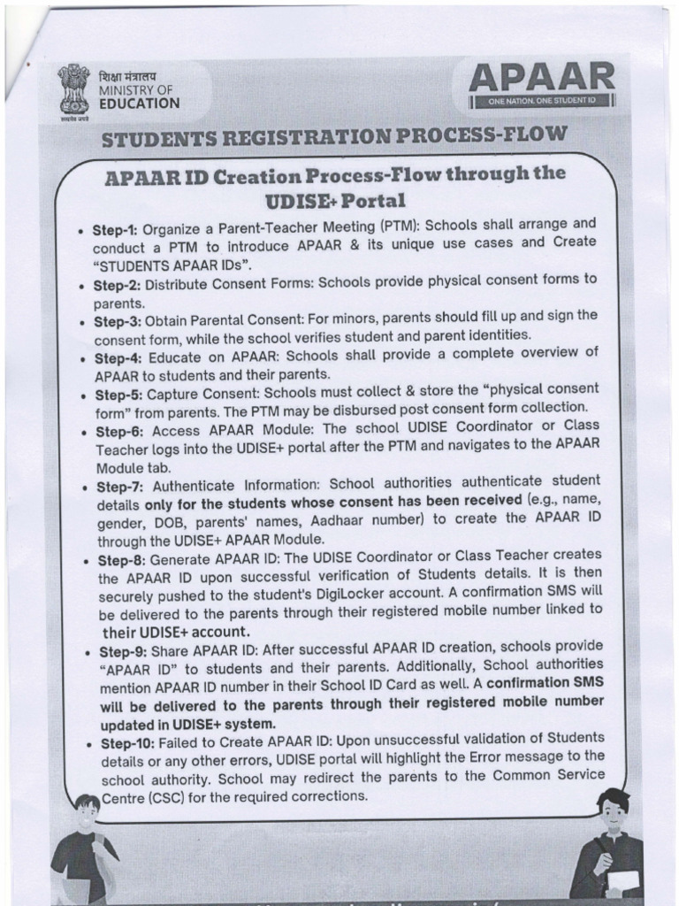 APAAR ID Creation Process | PDF | Computer Security | Access Control