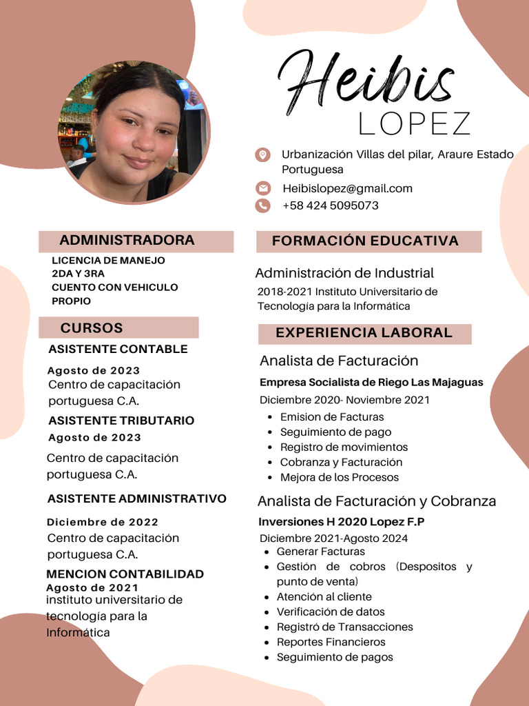 Currículo Heibis López | PDF