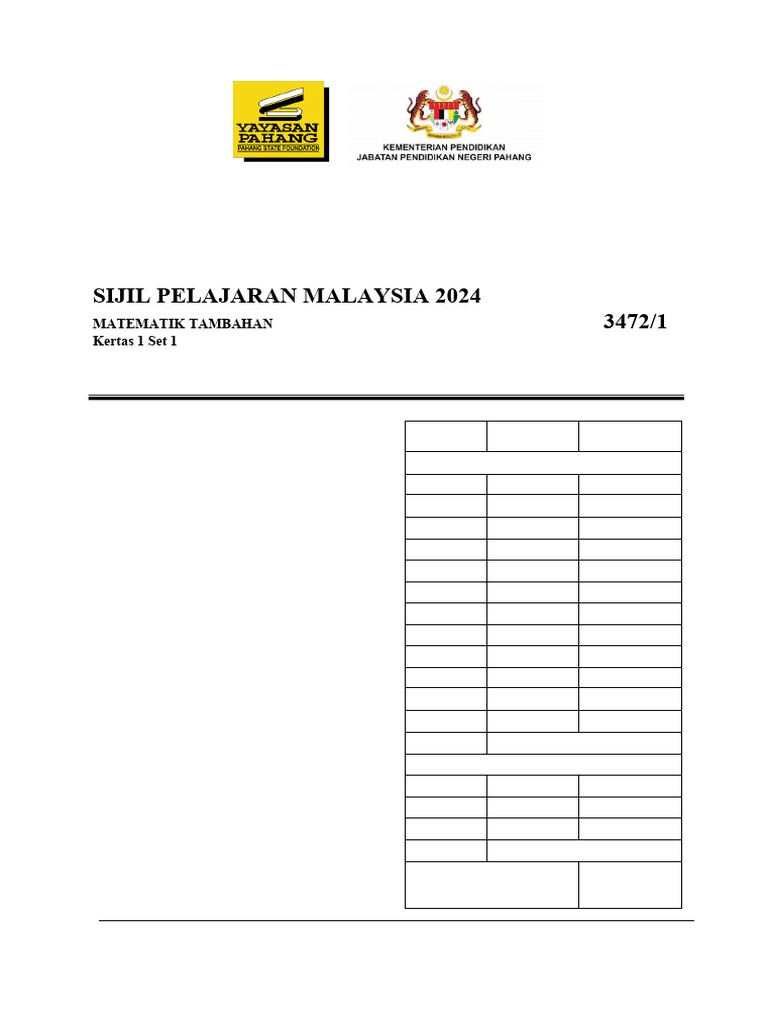 (Cikgujep - Com) Q JUJ K1 2024 (Set 1) | PDF