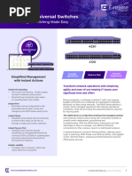 EXOS User Guide and Cheat Sheet | PDF | Booting | Ip Address