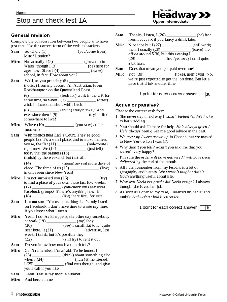 HW5e Upp Stopcheck 01A | PDF
