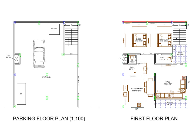 PLAN WITH COLUMNS_PRASHANT SARODE_07.12.24 | PDF | Hygiene