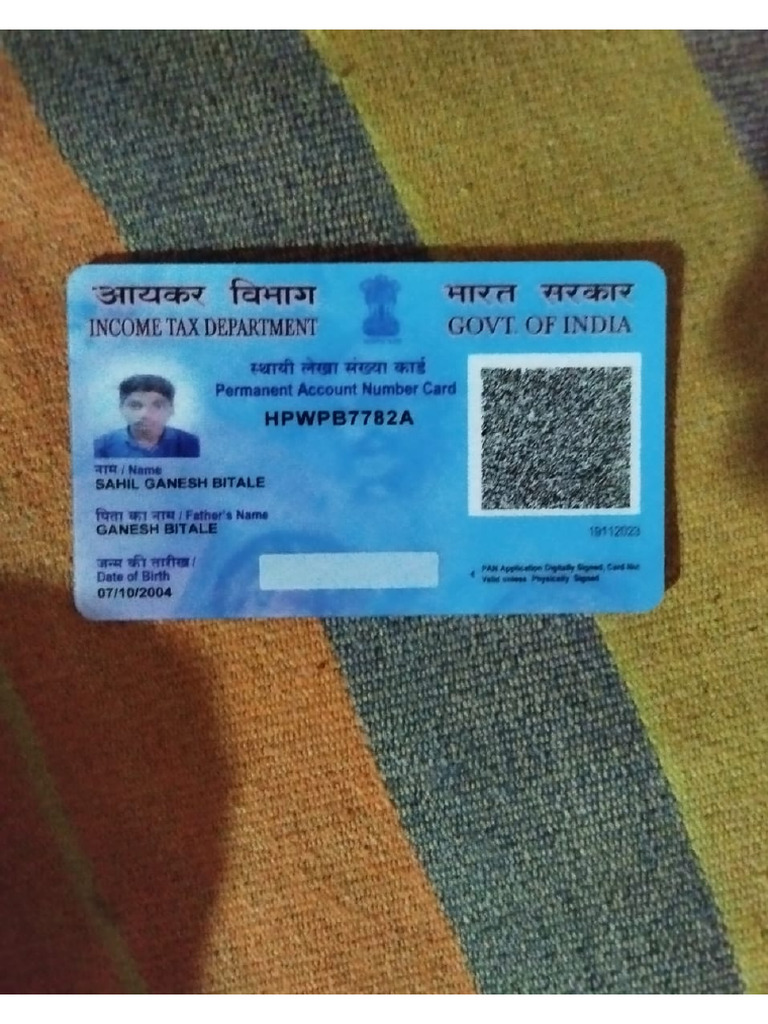 PAN card | PDF