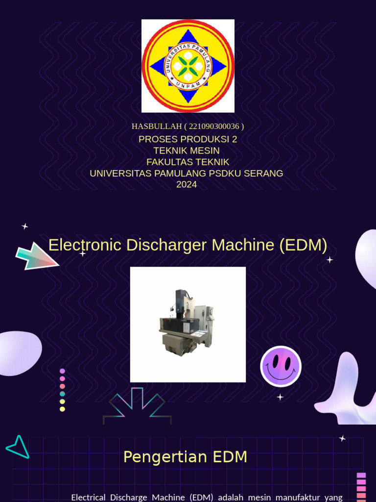 Proses Produksi 2 EDM | PDF