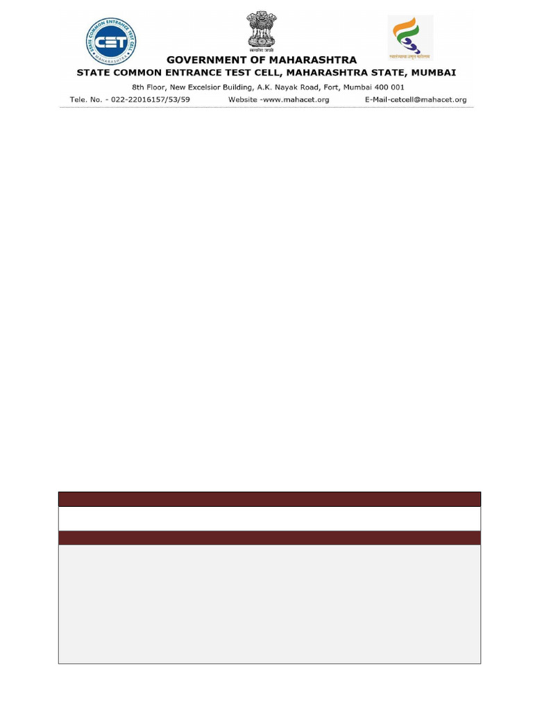 MBA - Lateral Entry - Activity Schedule 2024 Notice No 2 ...