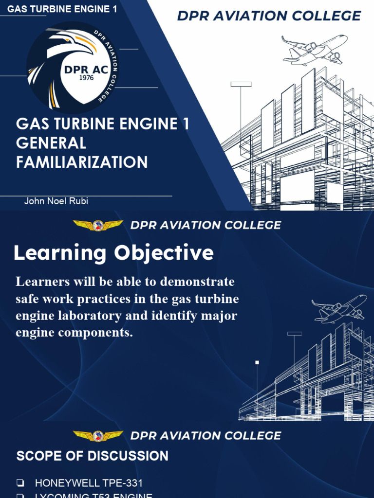 Gte 1 Genfam Presentation (DPR Ac) | PDF | Aircraft | Rotating Machines