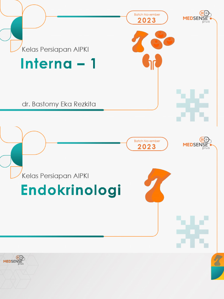 [Materi] Kelas Persiapan AIPKI - Interna 1 - Dr. Bastomy | PDF