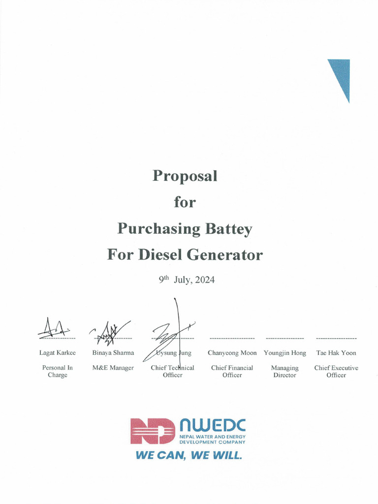 Battery For DG | PDF