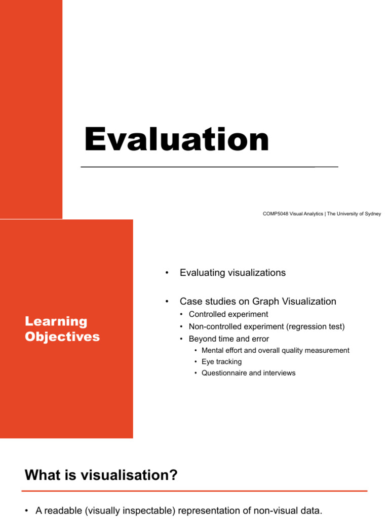 Week06 Eval | PDF | Usability | Visualization (Graphics)