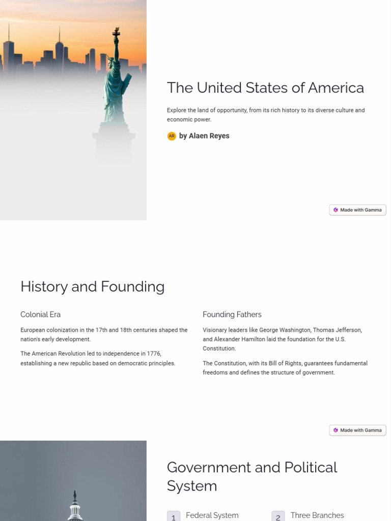 The-United-States-of-America | PDF | The United States | Democracy