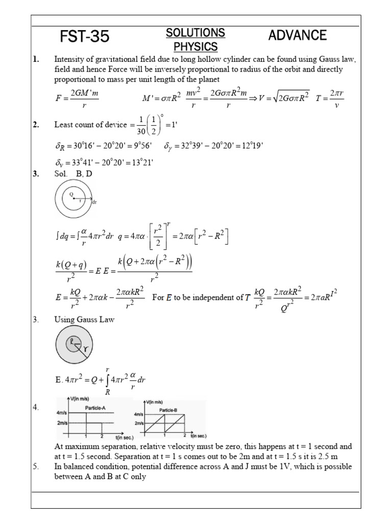 FST-35 ADVANCE SOLUTION | PDF | Metrology | Quantity