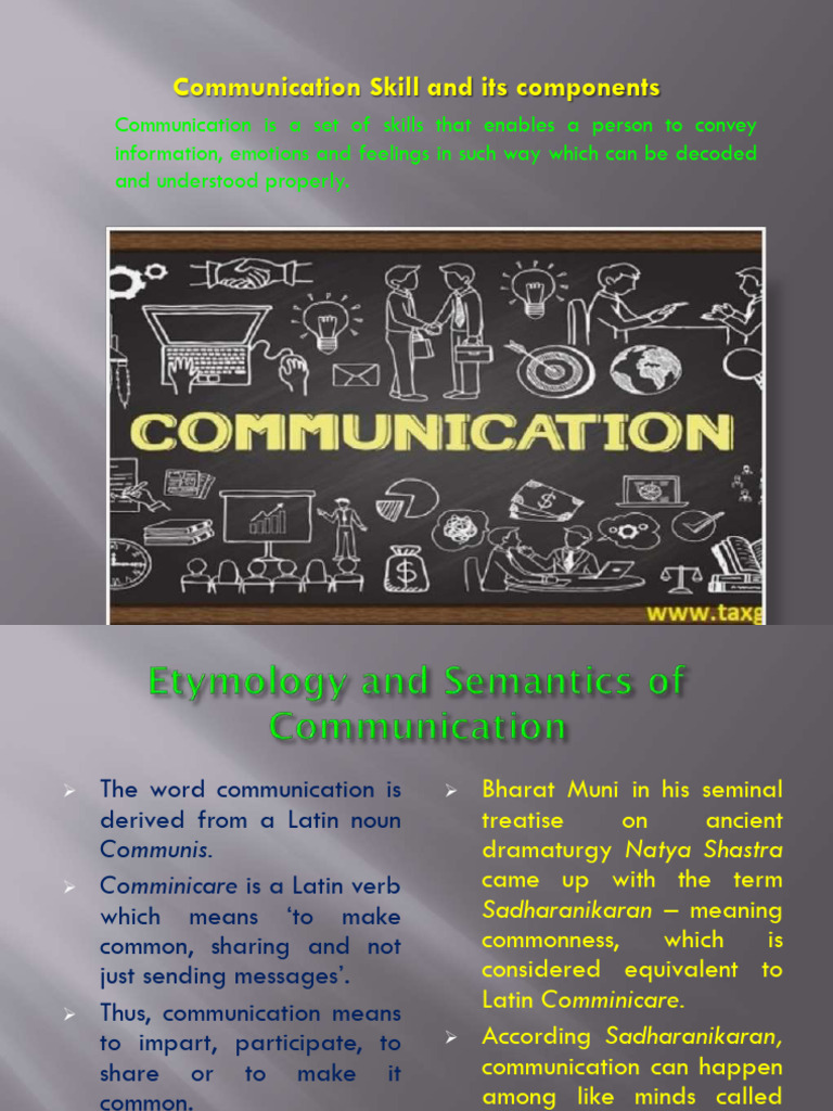 Understanding Communication Skills | PDF | Communication | Nonverbal ...
