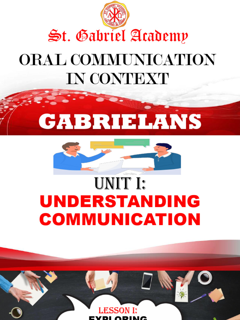 OCIC-Lessons-2023-2024 | PDF | Nonverbal Communication | Communication