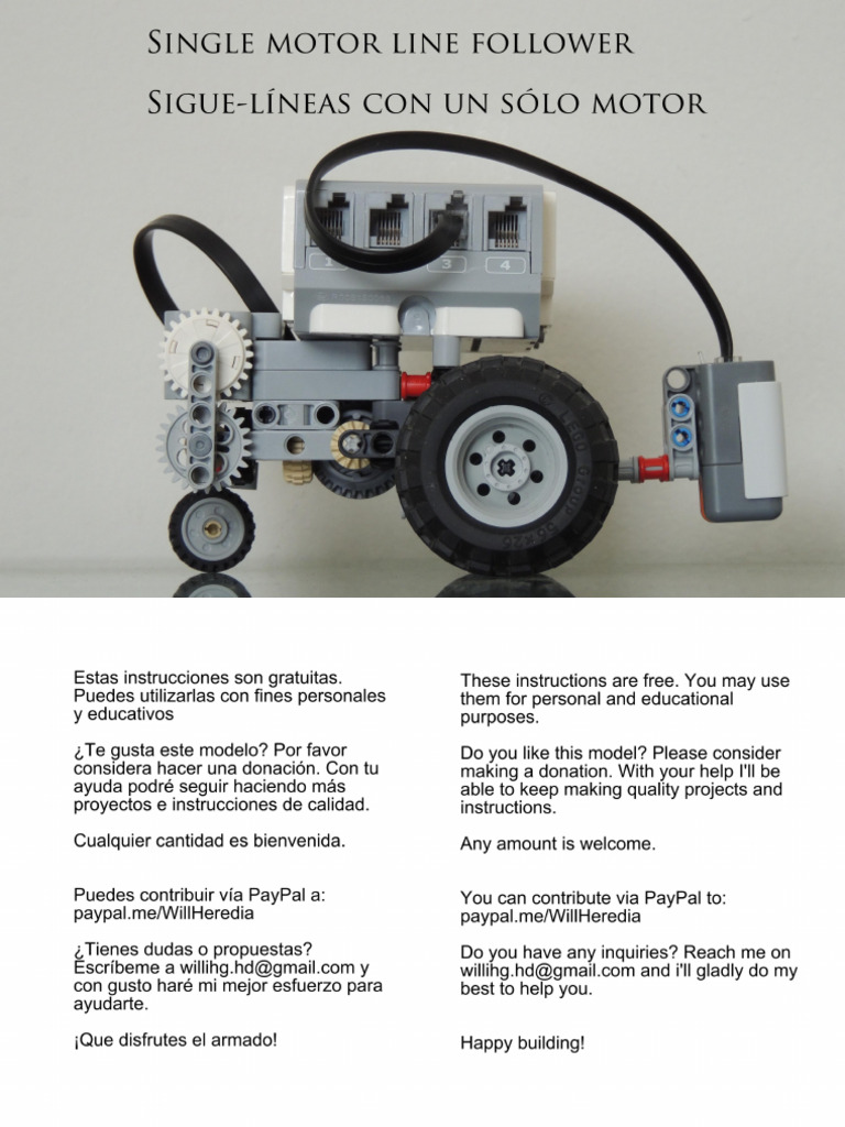 Single Motor Line Follower | PDF