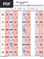 Next Toppers Class 9 Timetable | PDF