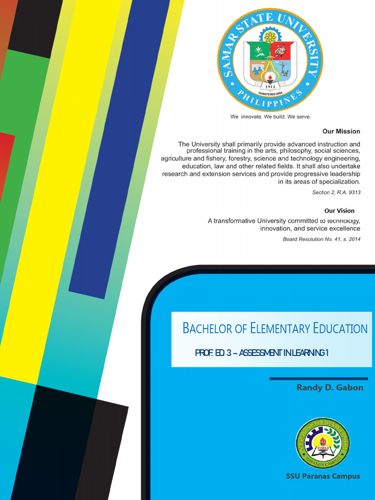 Prof-Ed-3-Final-Output | PDF | Educational Assessment | Learning