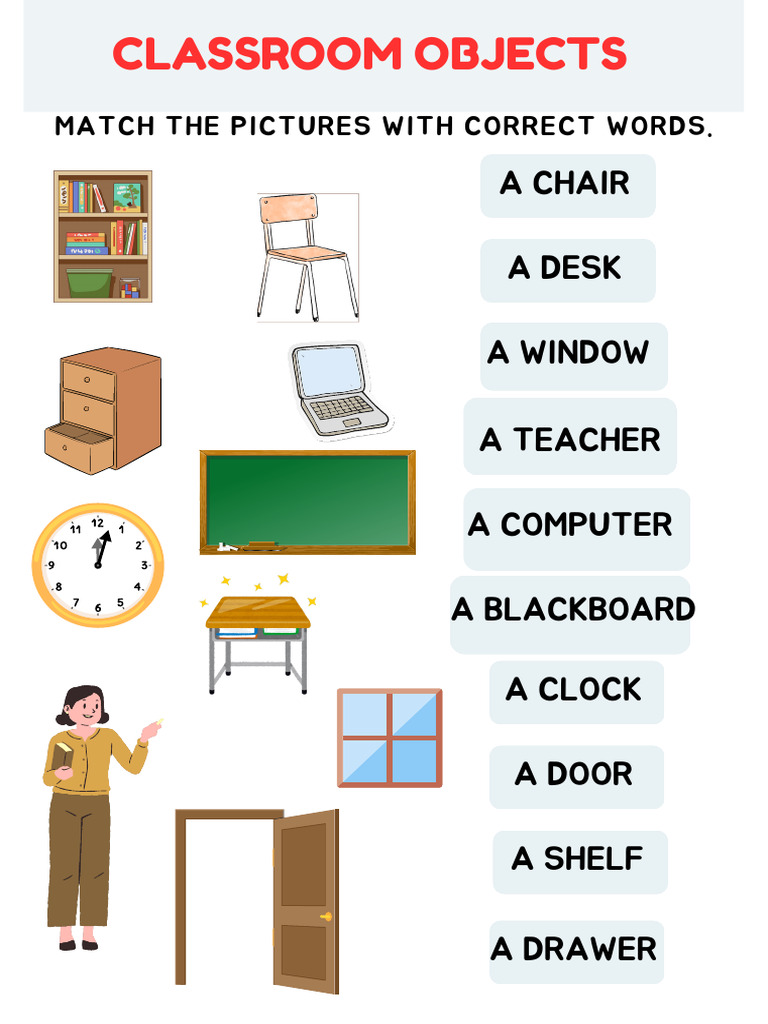 CLASSROOM OBJECTS (2. R) | PDF