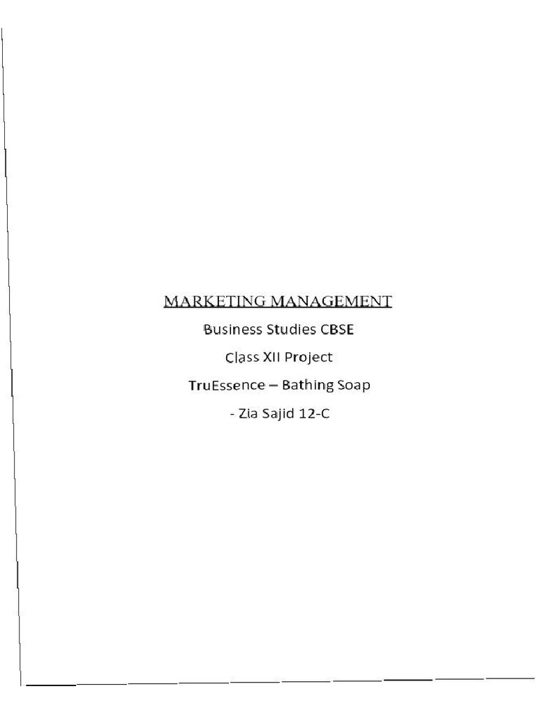 BST Marketing Managment On Soap ? | PDF
