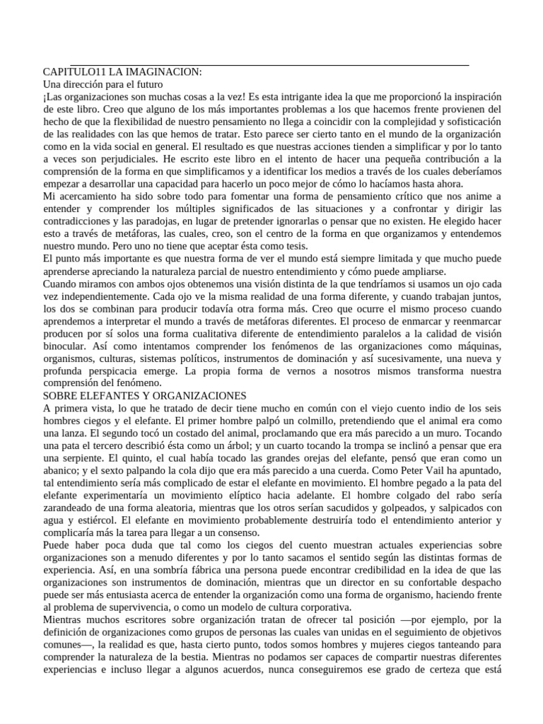 CAPITULO 11 Morgan Laboral | PDF | Pensamiento | Biología