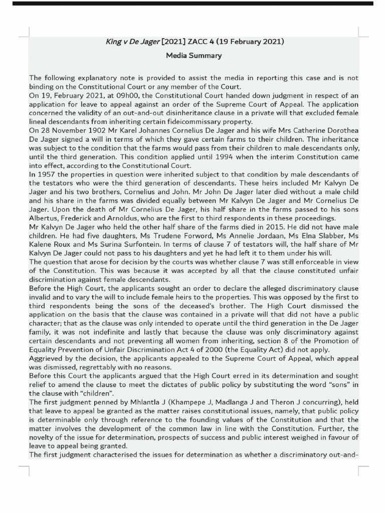 King V Danger Case | PDF