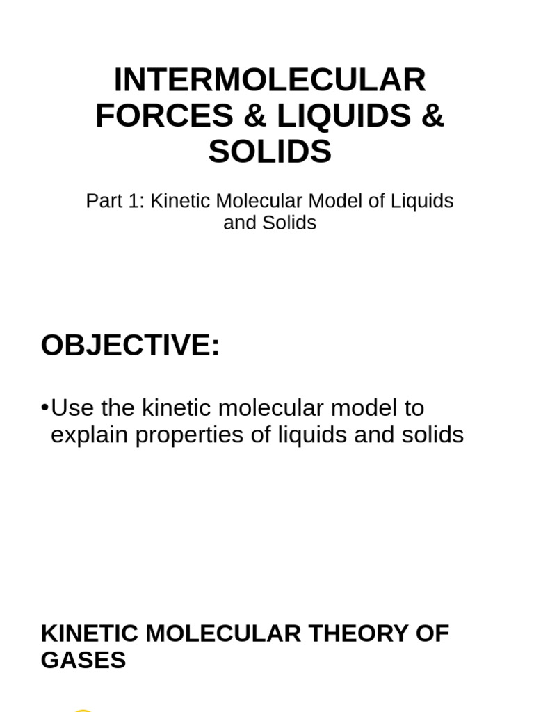Intermolecular Forces in Liquids & Solids | PDF