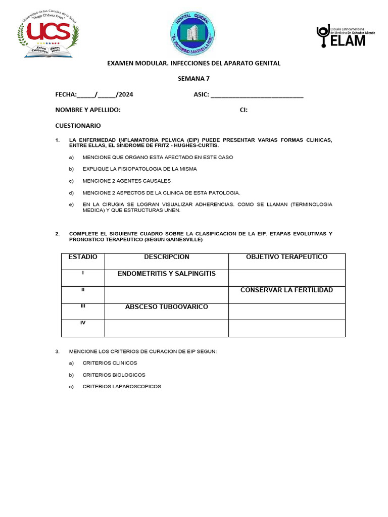 Examen Modular Semana 7 | PDF