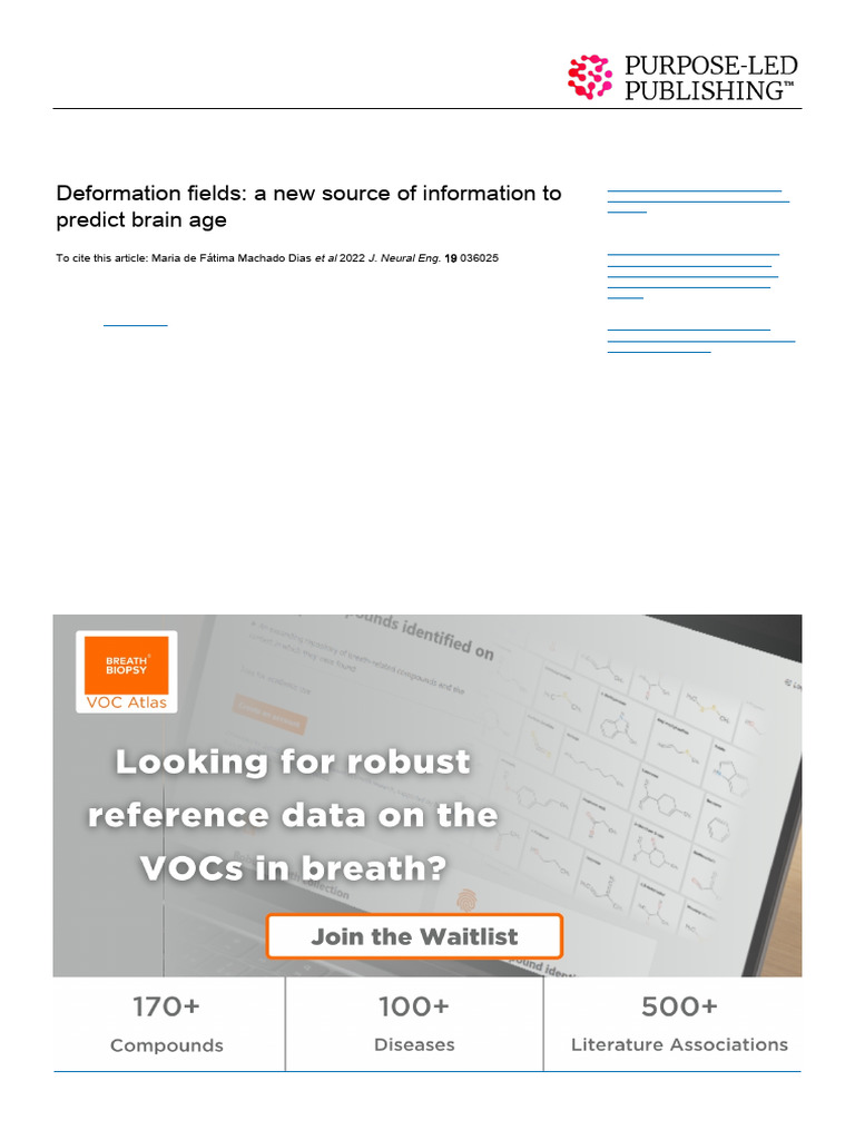 Deformation Fields - A New Source of Information To Predict Brain Age ...