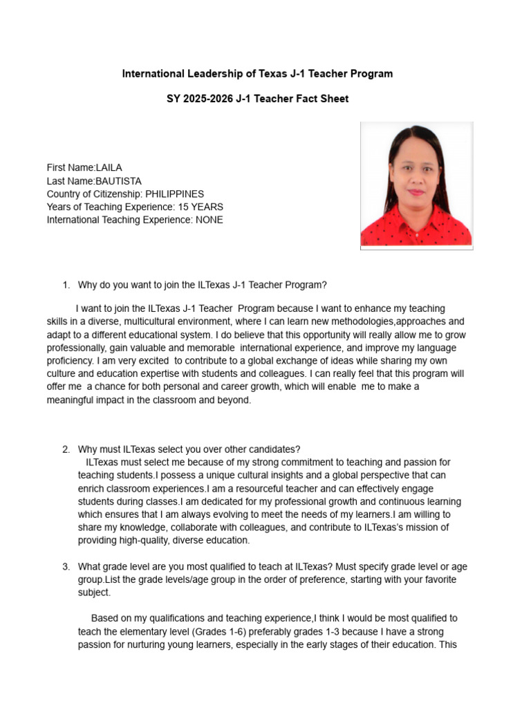 Bautista, Laila-Science - English | PDF | Science | Learning