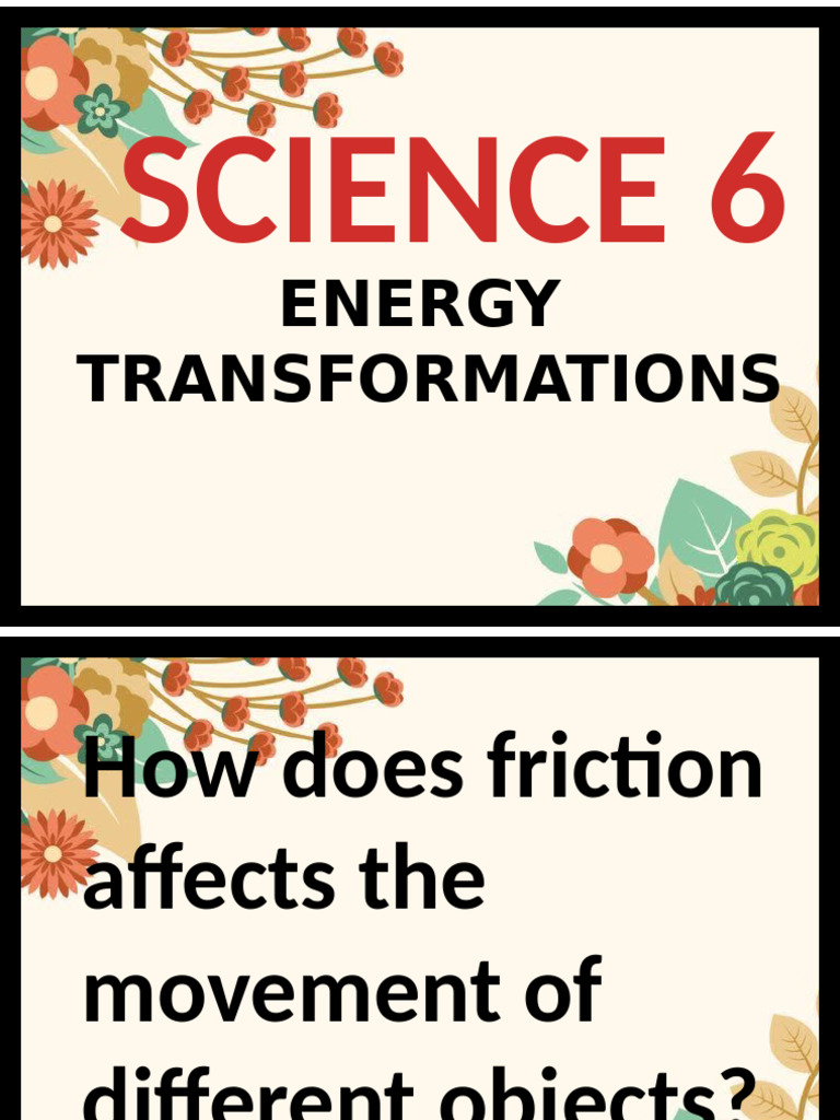 Understanding Energy Transformations | PDF