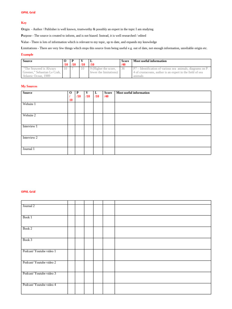 OPVL Grid 2023 - 24 | PDF
