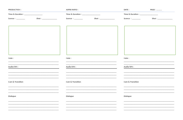 Form STORY BOARD 1 | PDF